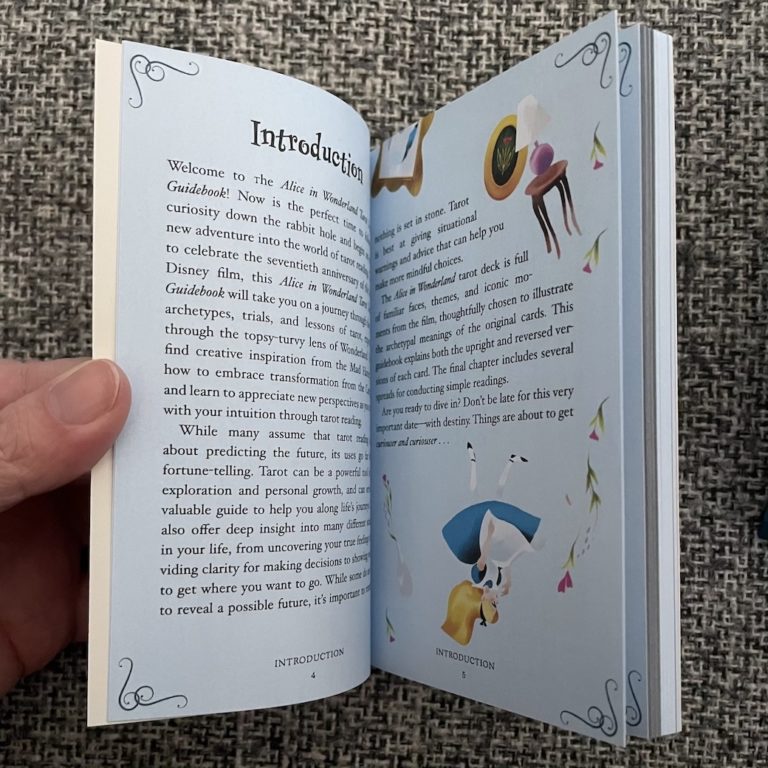 Product Review Alice In Wonderland Tarot Deck And Guidebook The Geek
